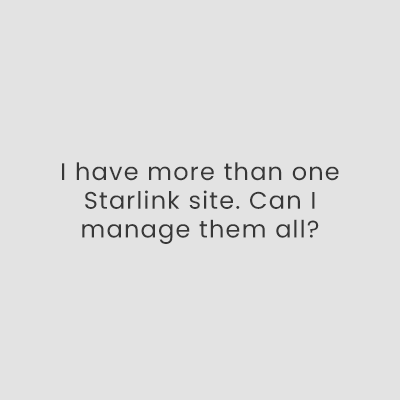 Enterprise Starlink starts here